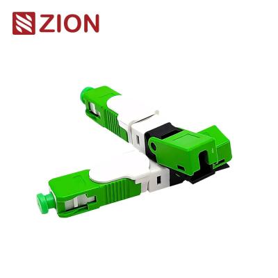 China ZCSC09-A50 SC APC Fast Assembly Quick Connect Fiber Optic Connectors for sale