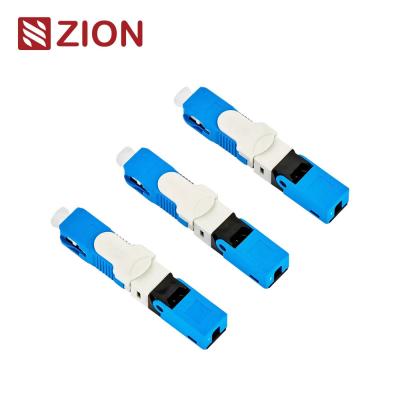China ZCSC09-U50 SC Conector rápido de fibra óptica de ensamblaje UPC en venta