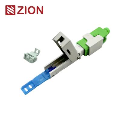 China ZCSC12-A50 SC APC Fast Assembly Connector Fiber For Data Video Transmission for sale