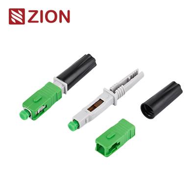 China ZCSC21-A50 SC Conector rápido de fibra de APC para el piso en venta