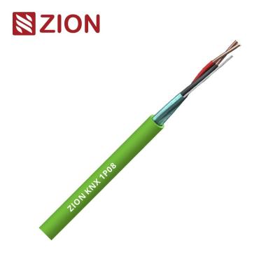China KNX 1PR 0.8mm Bare Copper LSZH Cable – PE Insulation, Foil Shielded | KNX1P08-OE for sale