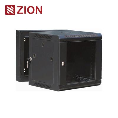 China ZWS-A Double Section Wall Cabinet with Swing Frame Access, Double-Section Design, and 180° Glass Front Door for sale