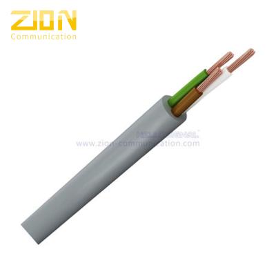 China LiYY PVC Unscreened Flex Data Cables Stranded Copper Wire Gray Jacket for sale