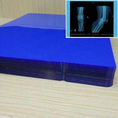 China ISO9001 Blue Inkjet Film Medical Inkjet Printing Film 11*14In for sale