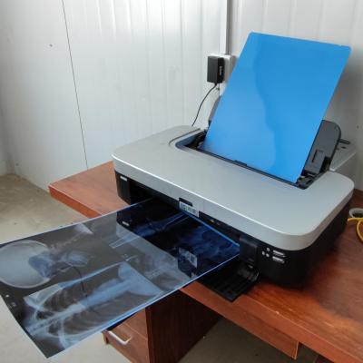 Cina Stampante a getto di inchiostro medica Film di Canon Epson del film del getto di inchiostro dell'ANIMALE DOMESTICO blu a 14*17 pollici in vendita
