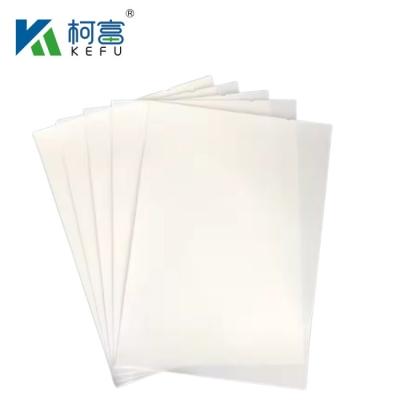 Cina A3/A4 Materiale PET eccellente 100 micron Bianco impermeabile trasparente a getto d'inchiostro Silk Screen Film di stampa positiva in vendita