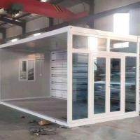 China Graphic Modern Tiny Detachable Flat Pack Container House With Bathroom And Kitchen for sale