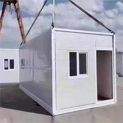 China Casa de contêiner de luxo de aço portátil 2 quartos habitação com estrutura de painel sanduíche à venda