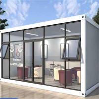China Custom Sandwich Panel Container House 2 Bedroom Modular Homes for sale
