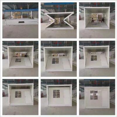 Cina Edificio per uffici 2 camere da letto Prefabbricato Casa contenitore pieghevole espandibile in vendita