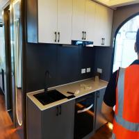 China Environmental Protection Mobile Tiny Hotel Prefabricated Space Capsule Container House for sale