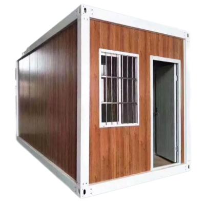 Cina Casa di contenitori in legno prefabbricata con telaio in acciaio galvanizzato per hotel portatili fabbricati in vendita