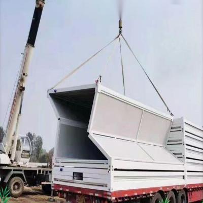 Cina 20ft portabile pieghevole prefabbricato casa contenitore pieghevole in vendita