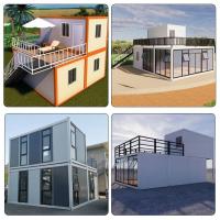 China Expandable Prefabricated Container House With Sandwich Panel for sale