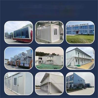Cina Struttura in acciaio 2 piani casa prefabbricata contenitore per ristorante di lusso e ufficio in vendita