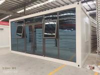 China Light Steel Structure Frame 40FT Stackable Quick Assemble Mini Removable Container House for sale