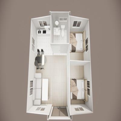 Cina Casa di container prefabbricata espandibile con 2023 case di lusso modulari moderne da 20 piedi a 40 piedi in vendita