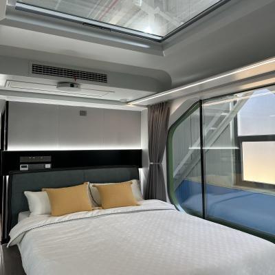 中国 パーティのためのプリファブハウス 標準サイズ 5800 L * 2250 W * 2500 H mm モジュール式コンテナホーム 販売のため