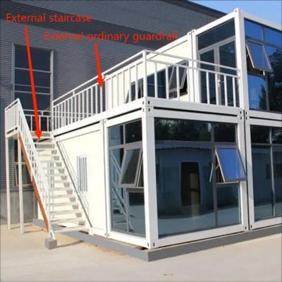 Cina Progettazione grafica Case prefabbricate da 40 piedi Container Spedizione Casa piccola in case prefabbricate di lusso in vendita