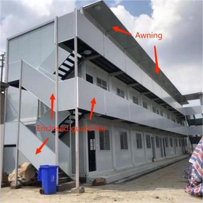 Cina Progettazione grafica Case prefabbricate da 40 piedi Container Spedizione Casa piccola in case prefabbricate di lusso in vendita