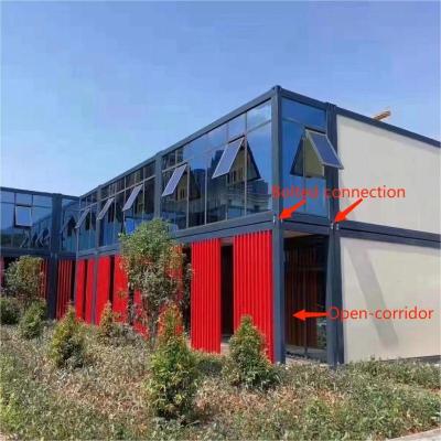 Cina Progettazione grafica Case prefabbricate da 40 piedi Container Spedizione Casa piccola in case prefabbricate di lusso in vendita