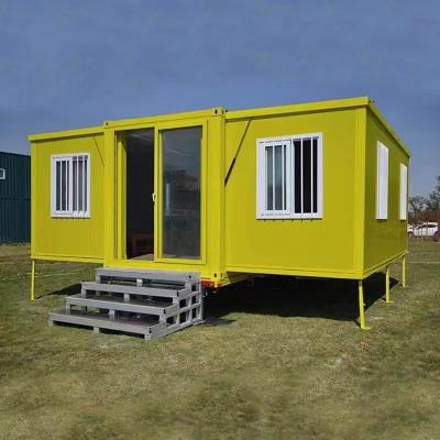Cina Casa mobile espandibile da 40 piedi con 2 camere da letto Casa contenitore in espansione e porta in acciaio in vendita