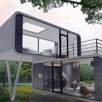China Workshop Warehouse Construction Prefabricated Modular Apple Module Integrated House for sale