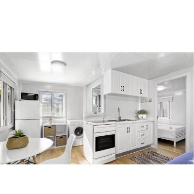 China Villa 2 Bedrooms Luxury Prefabricated Container House 20 40ft Expandable Container Homes for sale