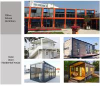 China Portable Restaurant Container Homes Foldable Prefab Kits for Modular Stackable Houses for sale