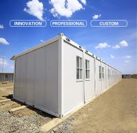 China Portable Restaurant Container Homes Foldable Prefab Kits for Modular Stackable Houses for sale
