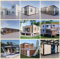 China Portable Restaurant Container Homes Foldable Prefab Kits for Modular Stackable Houses for sale