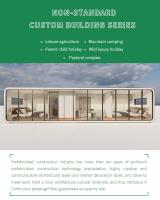 China Office Tiny House On Wheels Trailer With 3D Model Design Prefabricated for sale