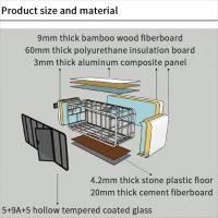 China Office Tiny House On Wheels Trailer With 3D Model Design Prefabricated for sale