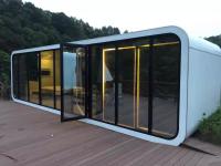 China Office Tiny House On Wheels Trailer With 3D Model Design Prefabricated for sale
