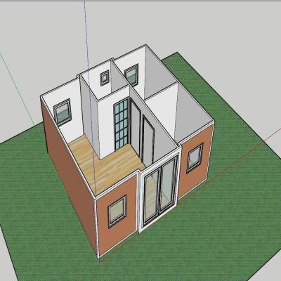 Cina 20ft 40ft Prefab Container House espandibile Moderno design per ufficio e modulare in vendita