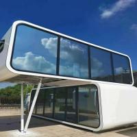 China Workshop Warehouse Construction Office White or Customized Color Modern Modular Mini Home for sale