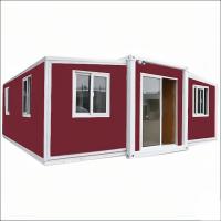 China Electro Galvanized Steel Structure Foldable Expandable Container House for Hotel for sale