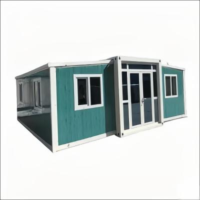 Cina Casa in container espandibile con 2 camere da letto e porta in acciaio in bianco o colore personalizzato in vendita