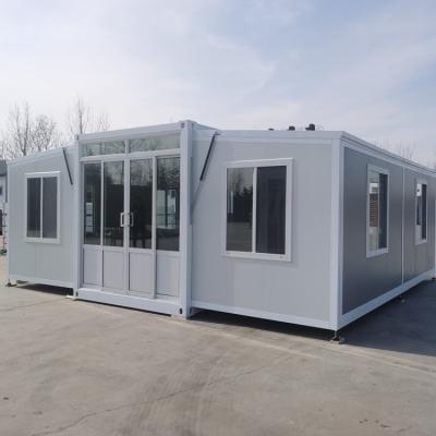 Cina Ufficio 2 piani Container House con camera da letto arredata Design espandibile e pieghevole in vendita