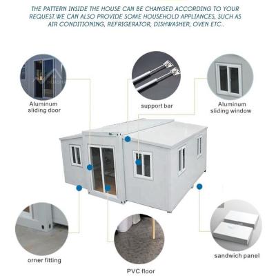 Cina Case prefabbricate con disegno grafico in vendita