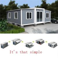 China Expandable Container Home Modular Folding House for Villa and Online Technical Support for sale
