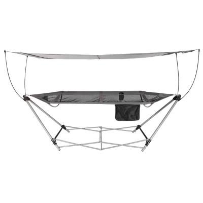 Cina Outdoor Foldable Traditional Portable Hammock Space Saving Free Standing Hammock With Steel Frame in vendita