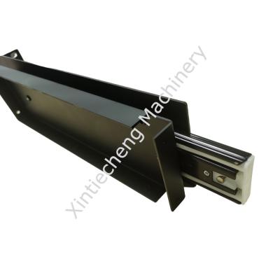 Cina Il cassetto dell'involucro del dispositivo nero fa scorrere le parti CNC della vernice spray di finitura in vendita