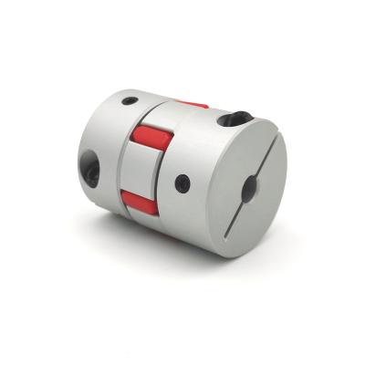 China Flexible Clamping Aluminum Alloy Shaft Coupling Multi Size Customized for sale