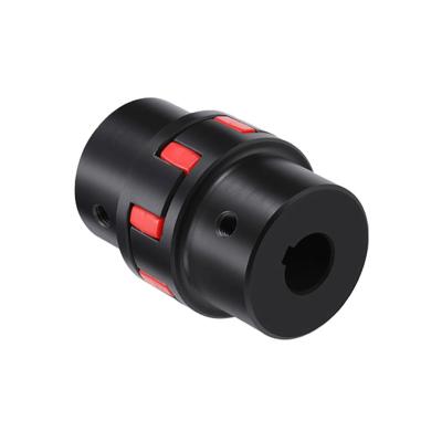 China XTC Power Transmission Parts Flexible rubber camlock spider Elastomer Curve jaw Motor shaft coupling for Oil Pump for sale