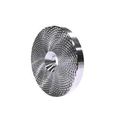 China De anodelegering van het de Delen Zilveren Aluminium van het Oxydatie Kartelende Wiel Douane Machinaal bewerkte ISO9001 Te koop