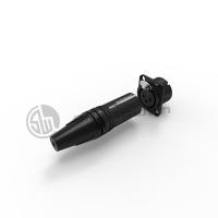 China Stable XLR Connector Corrosion Resistant 3 Pin Cable Connectors Electrical for sale