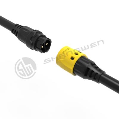 China M19 Power Circular Connector Outdoor IP67 2 Pin Waterproof Connector for sale