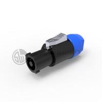 China 30A Loudspeaker Connector Electrical 4 Pin Speakon Connector for sale