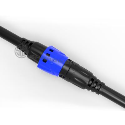 China M19 waterproof Connector Self Locking Industrial  Female Connector 3+9 PinSignal power integrated for sale